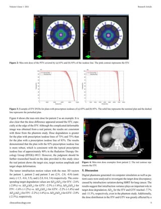 Dosimetric Consequences of Intrafraction Variation of Tumor Motion in Lung Stereotactic Body ...