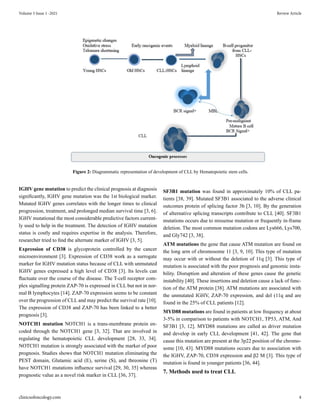 Research Progress in Chronic Lymphocytic Leukemia | PDF