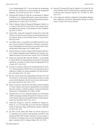 Screening Tests for Cervical Cancer Up-To-Date | PDF