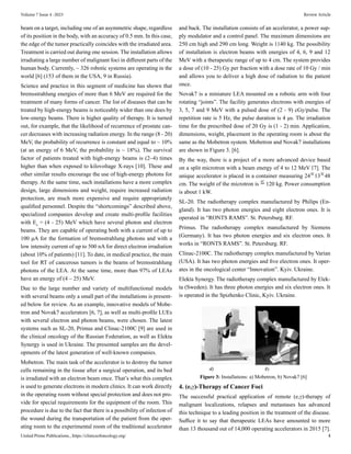 Particle Accelerators and Gamma-Therapeutic Devices - An Effective Tool for Cancer Treatment | PDF