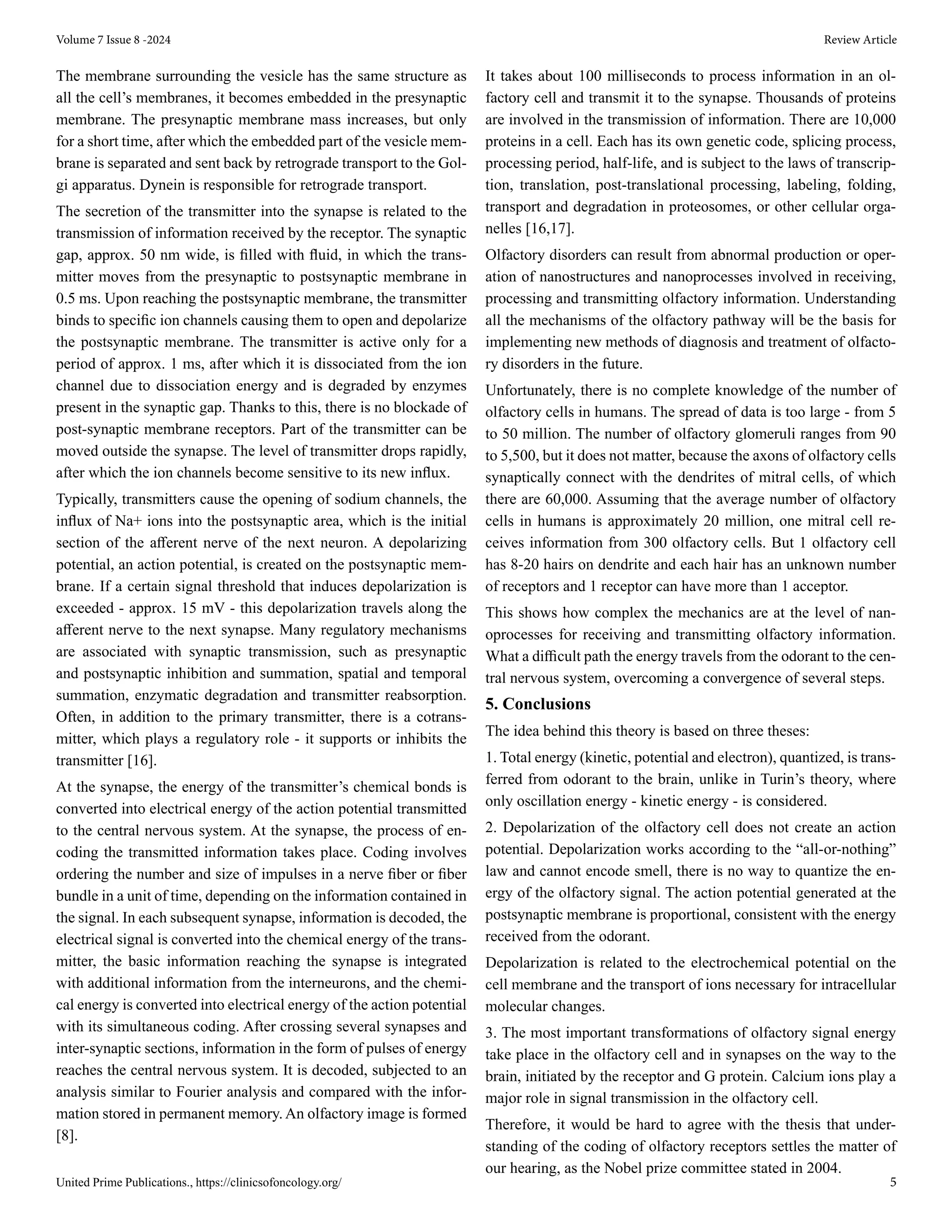 20 Years after Nobel Prize Award for Smell | PDF