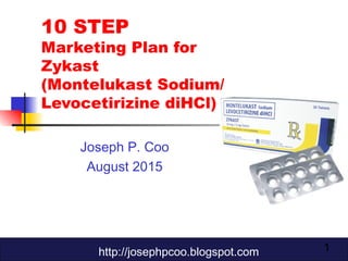 Coo 10 step marketing plan | PPT