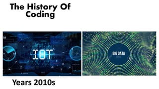 Cooding history | PPT