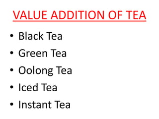 value addition of coffee | PPTX