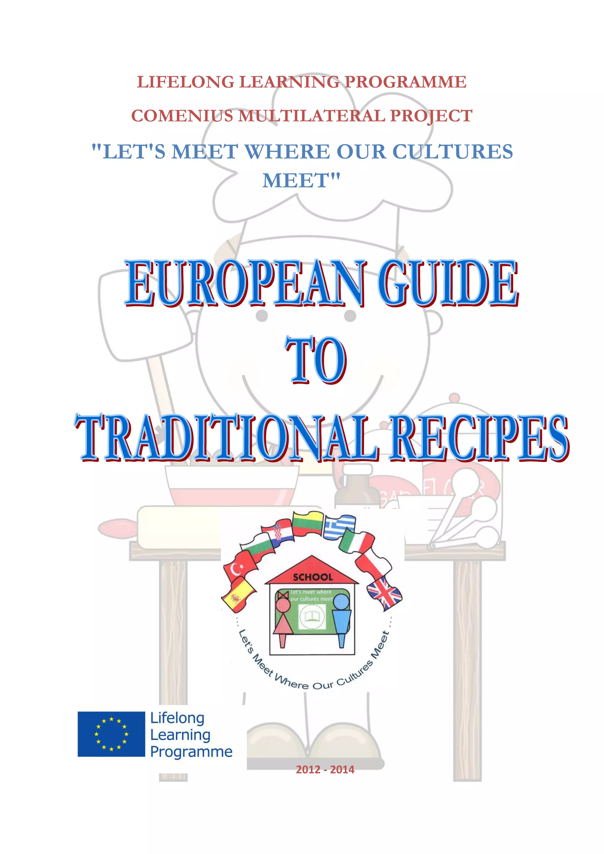 Cook book. Menus from different countries | PDF