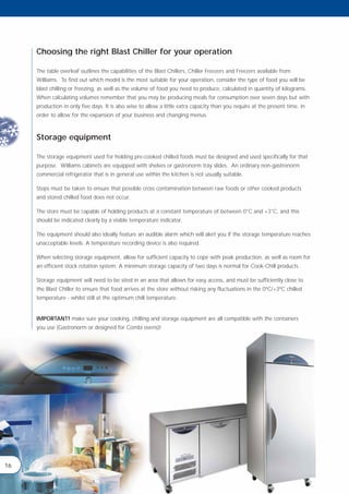 How to use the Cook Chill System in Commercial Kitchens | PDF