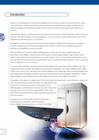 How to use the Cook Chill System in Commercial Kitchens | PDF