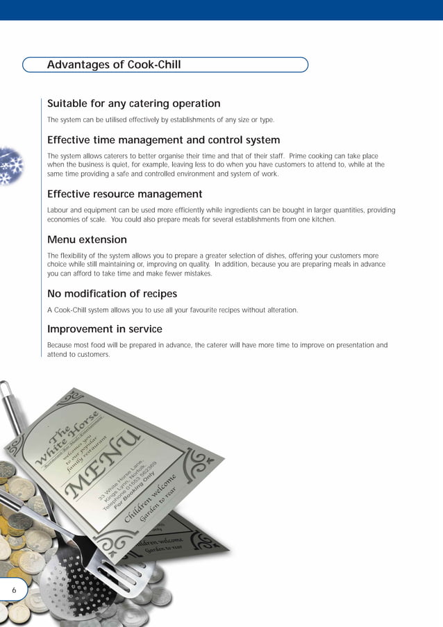 How to use the Cook Chill System in Commercial Kitchens | PDF