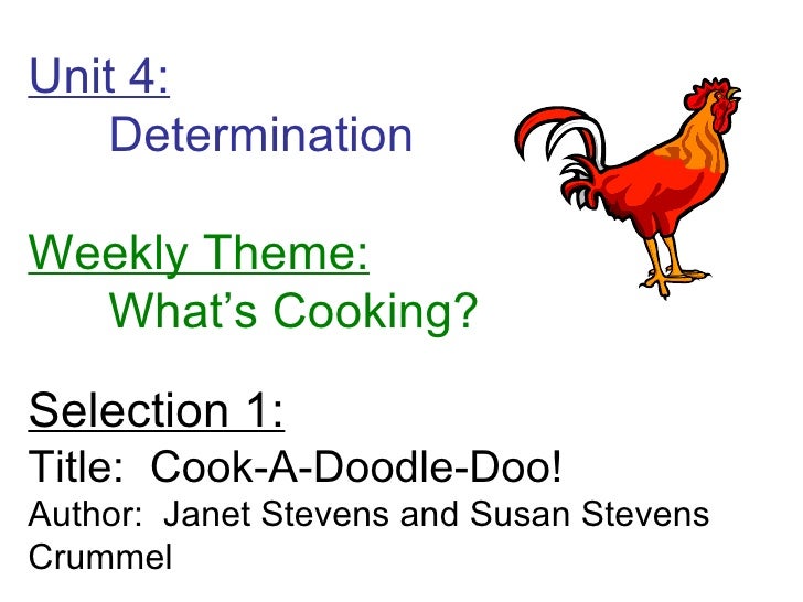 Cook-A-Doodle-Doo Focus Wall