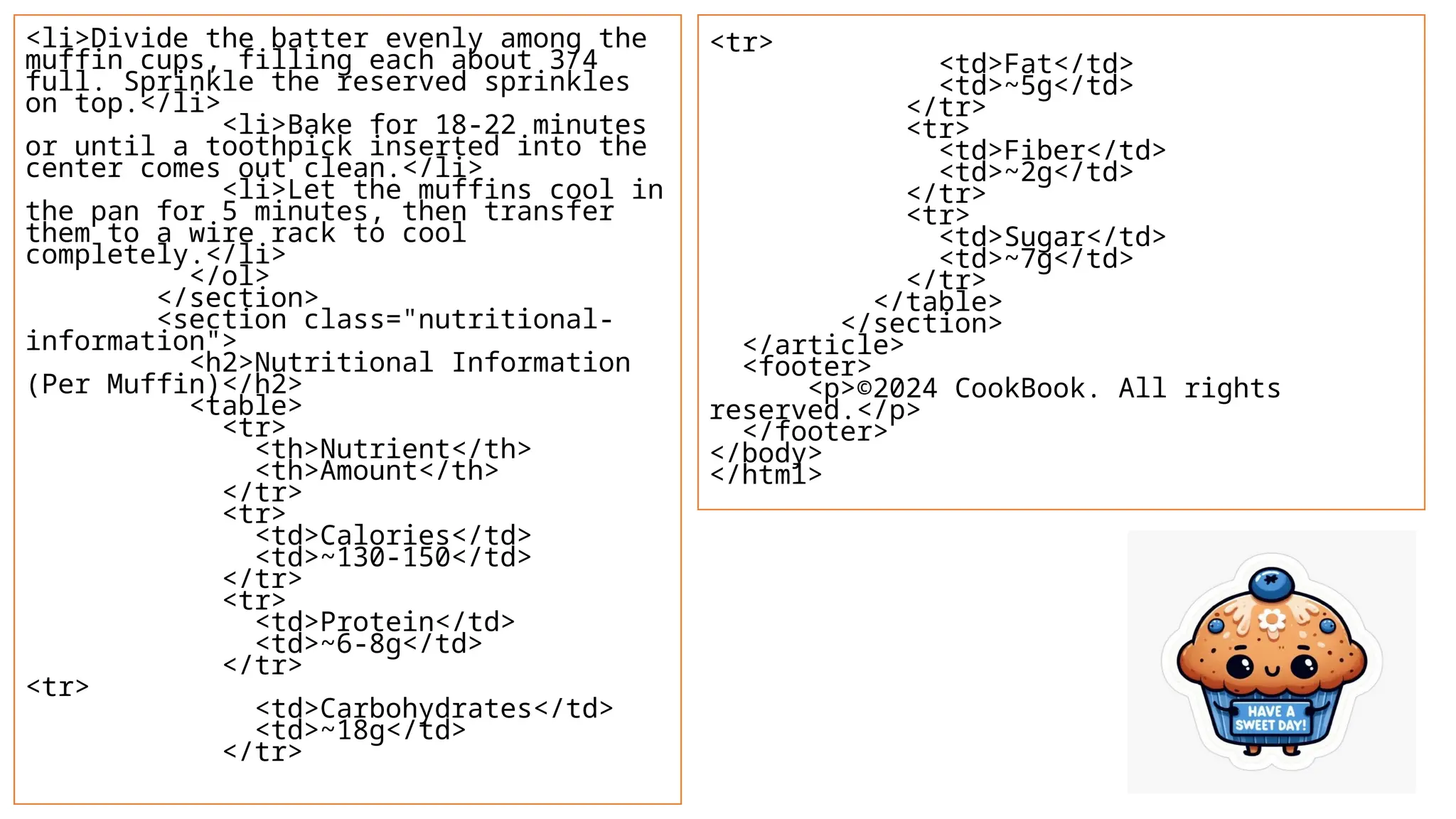 Cookbook 1pptx Html And Css Presentation Ppt