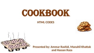Cookbook-1.pptx Html and Css presentation | PPT