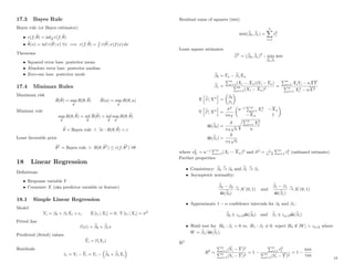 Probability and Statistics Cookbook | PDF