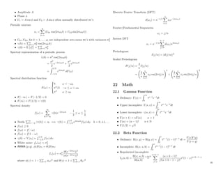 Probability and Statistics Cookbook | PDF
