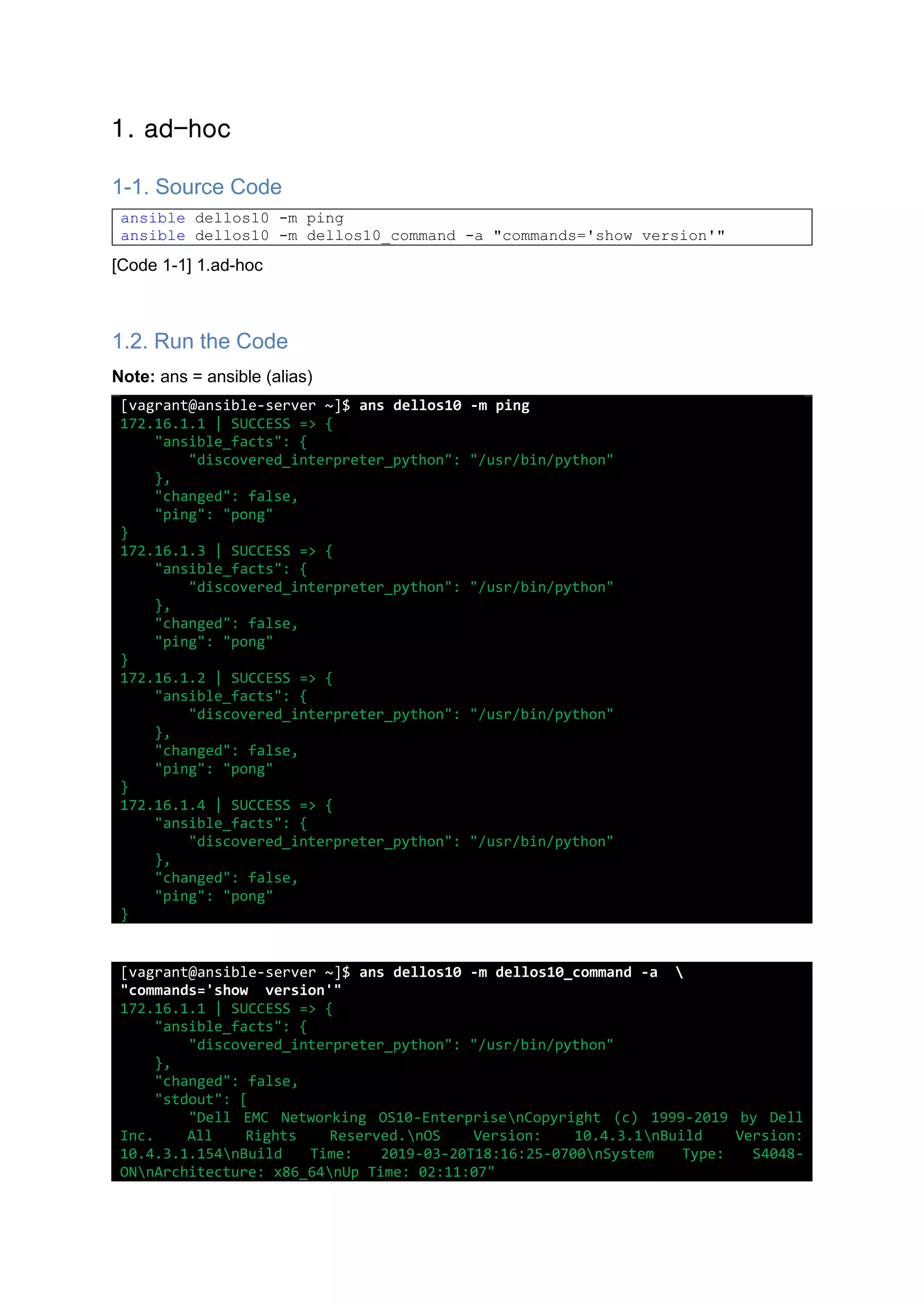[Cook book] ansible 4_dell emc networking | PDF
