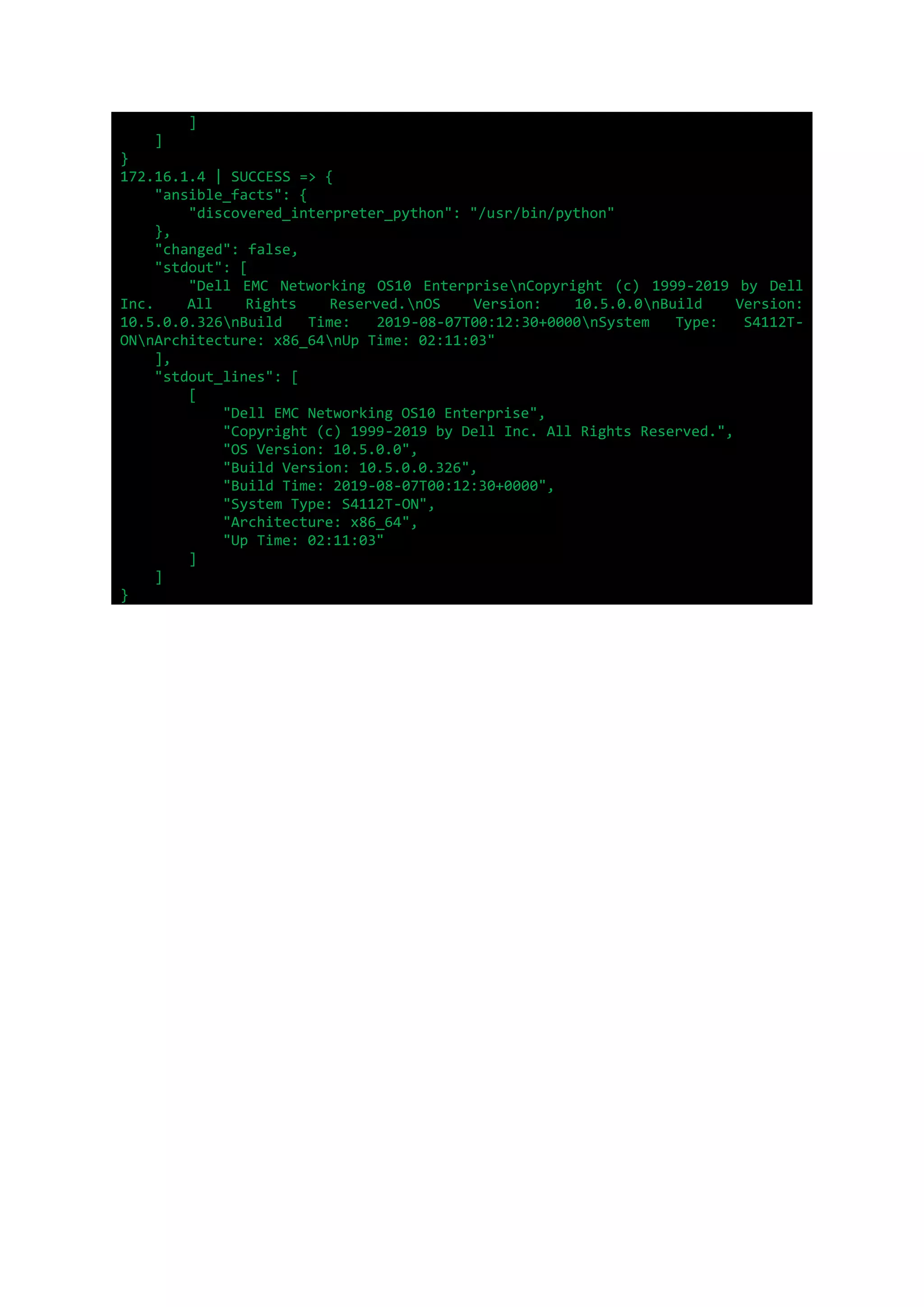 [Cook book] ansible 4_dell emc networking | PDF