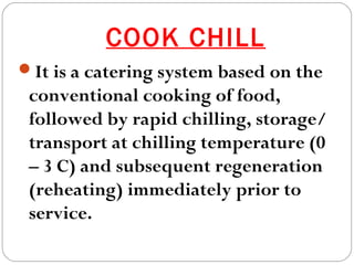 Cook chill | PPT | Free Download