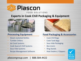 Cook-Chill Equipment Applications and Best Practices | PPT