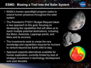NASA Headquarters Associate Administrators' Panel: Exploration Systems ...