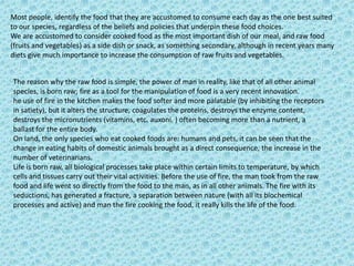 Cooked, boiled, raw food and roasted food annamaria labbate 2 c s.u ...