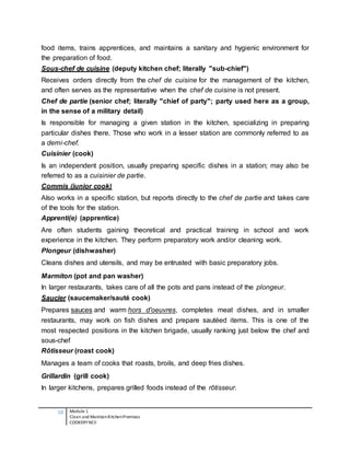 Cookery -module_1 | DOCX