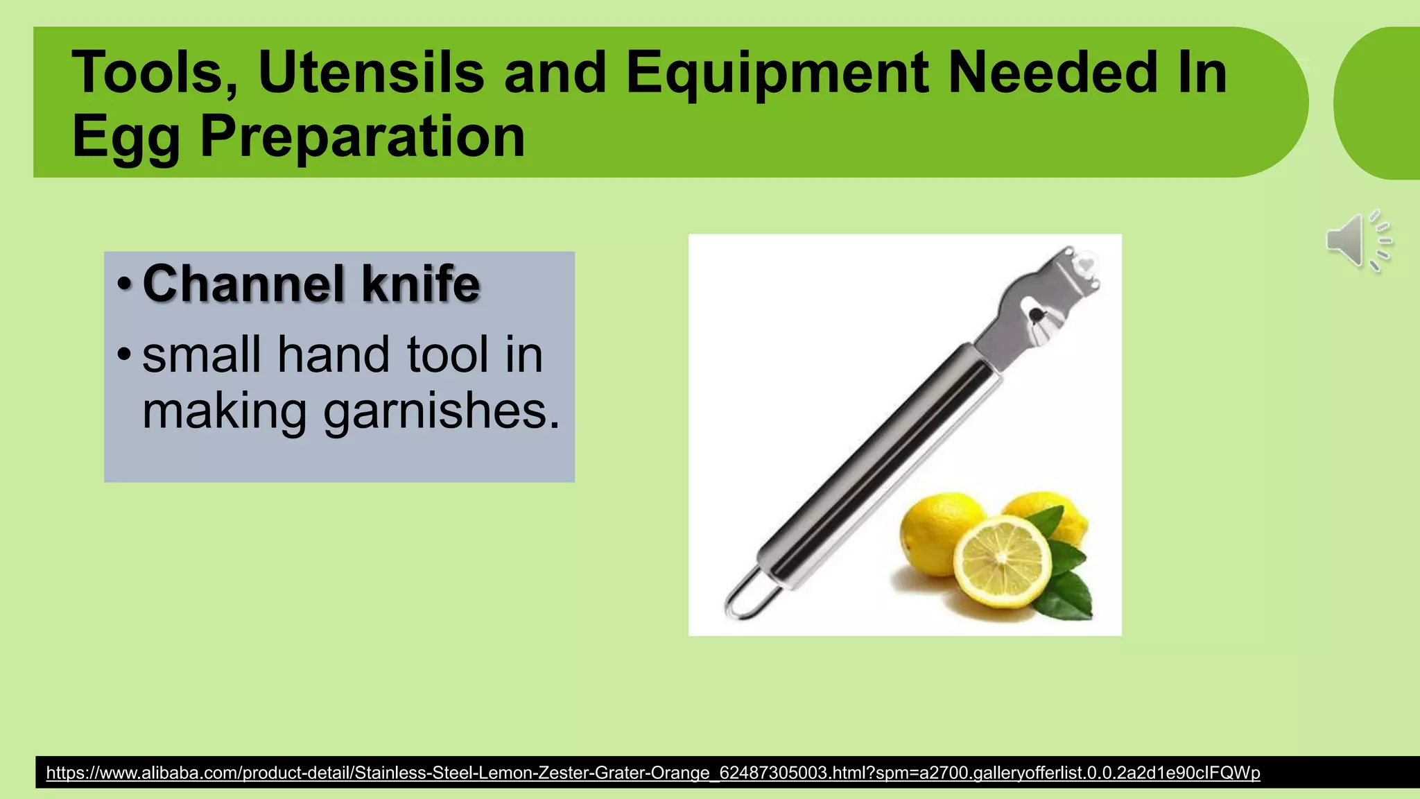 COOKERY 10- lesson 1 ,Tools and equipments Needed in Preparing egg ...