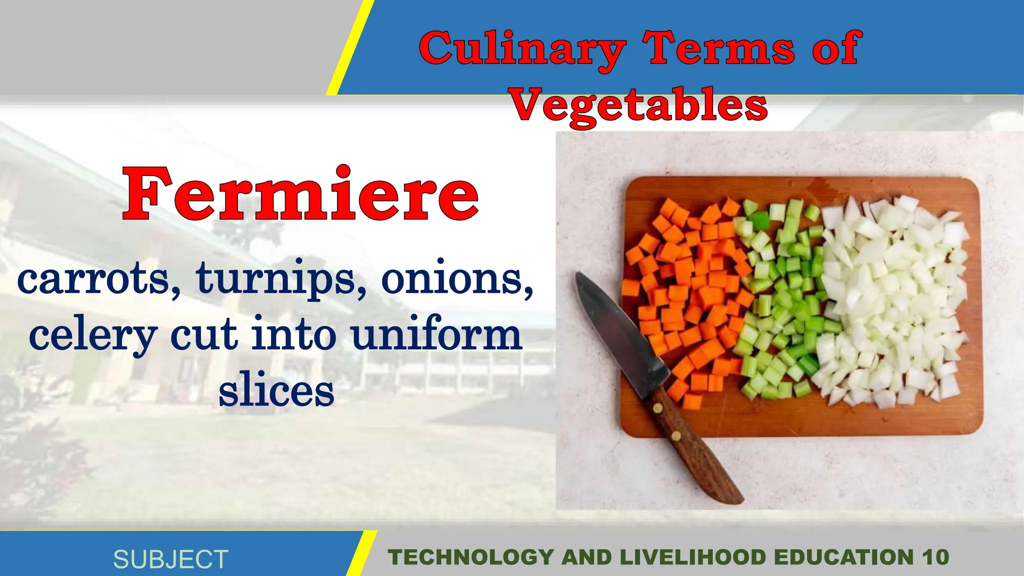 Cookery 10 2nd quarter LESSON 3 Vegetable Terms in culinary.pptx