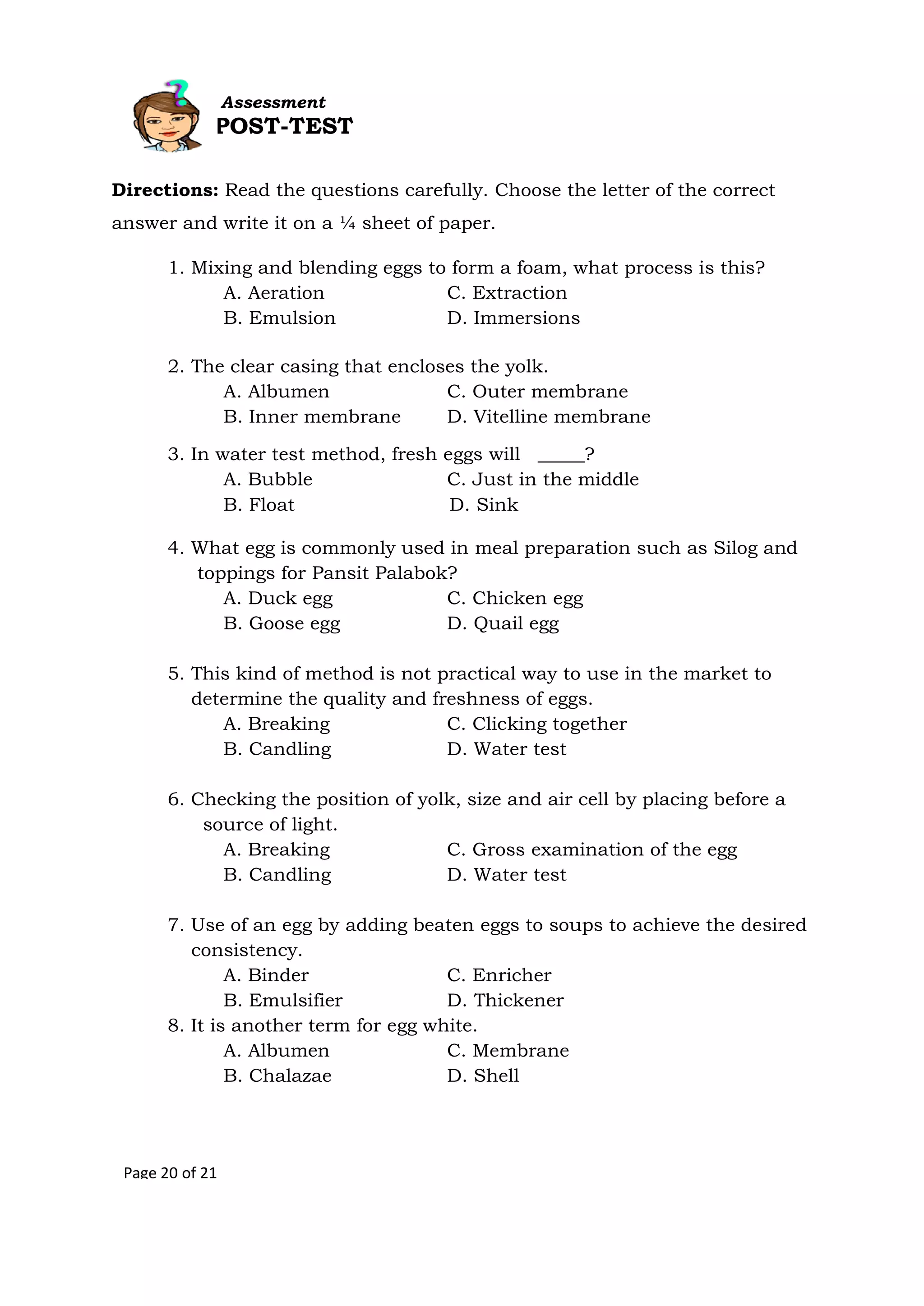 Cookery 10 q1 mod1 | PDF
