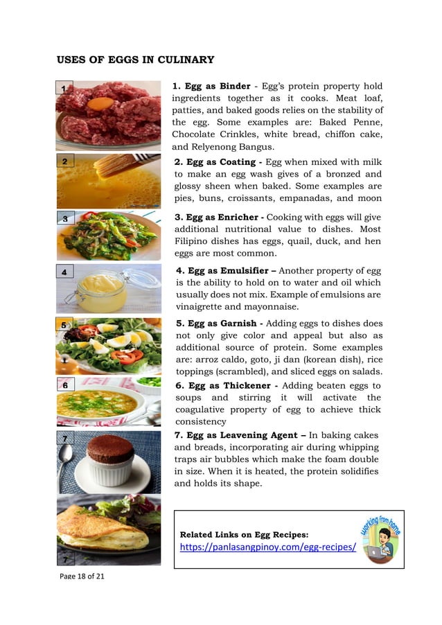 Cookery 10 q1 mod1 | PDF | Desserts and Baking | Food & Drink