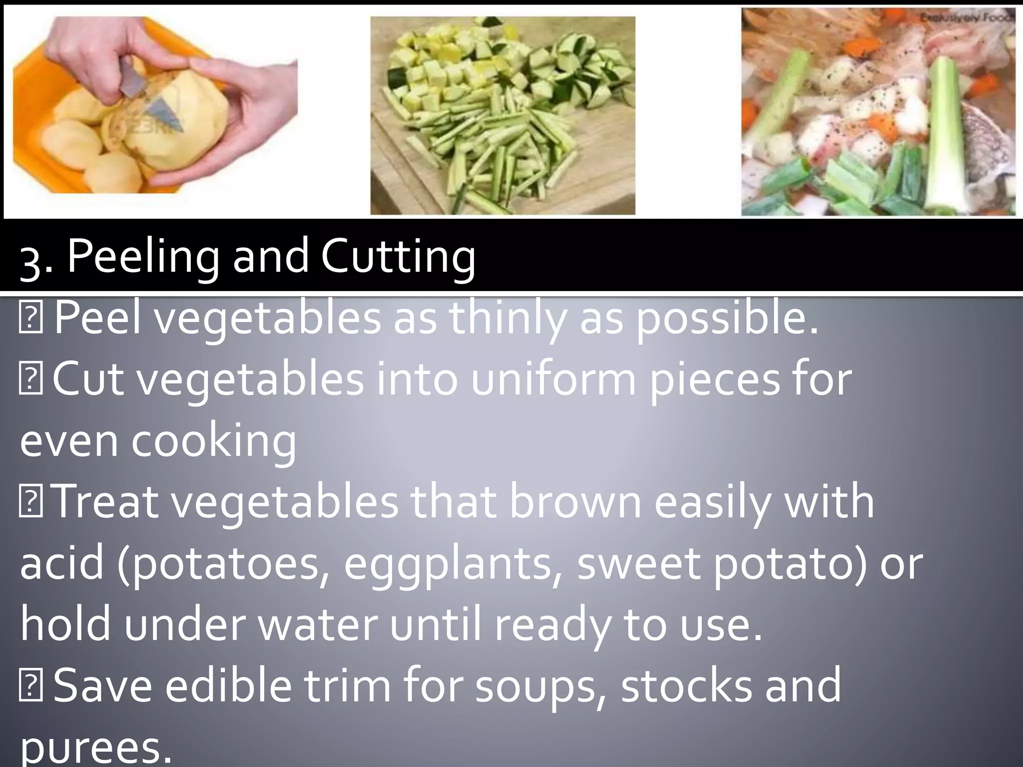 Cookery 10 vegetables | PPTX