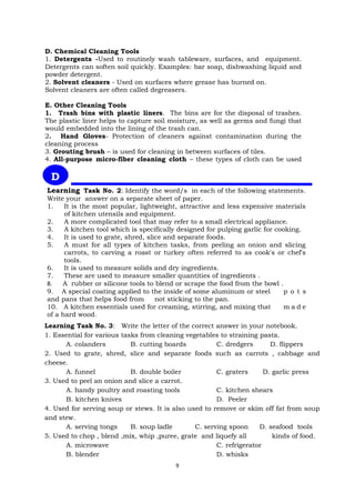 cookery 7 Identify kitchen tools, utensils and equipment in the kitchen.pdf