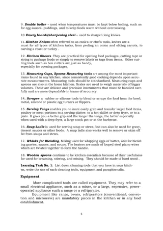 cookery 7 Identify kitchen tools, utensils and equipment in the kitchen.pdf