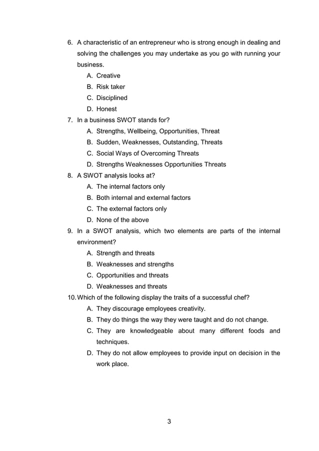 COOKERY 7 Module 1.pdf | Educational Assessment | Education