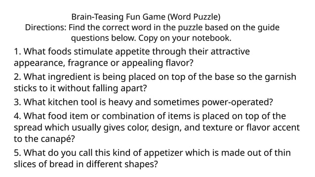 Cookery grade 9-quiz appetizers les.pptx