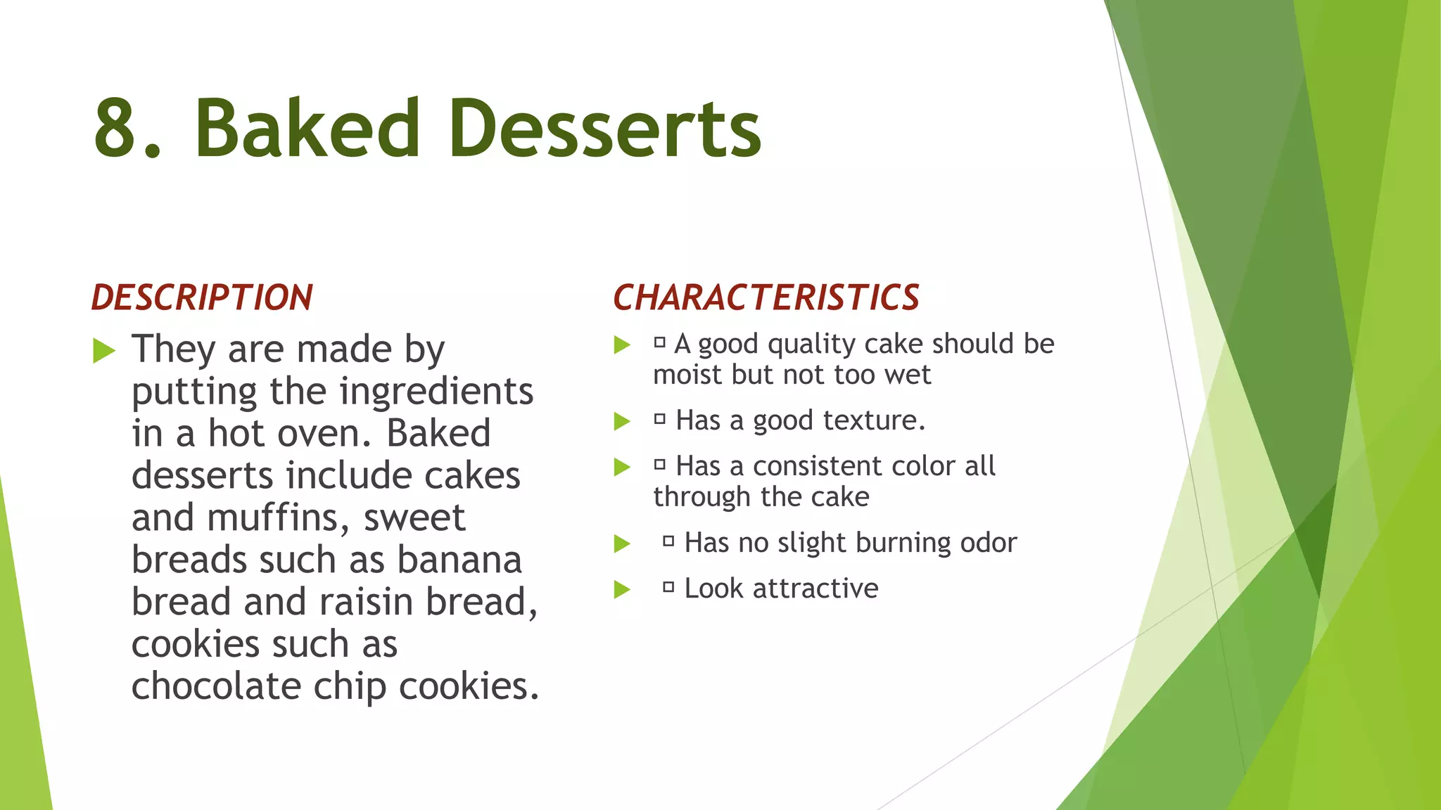 COOKERY 9-DESSERT CLASSIFICATION PPT.pptx