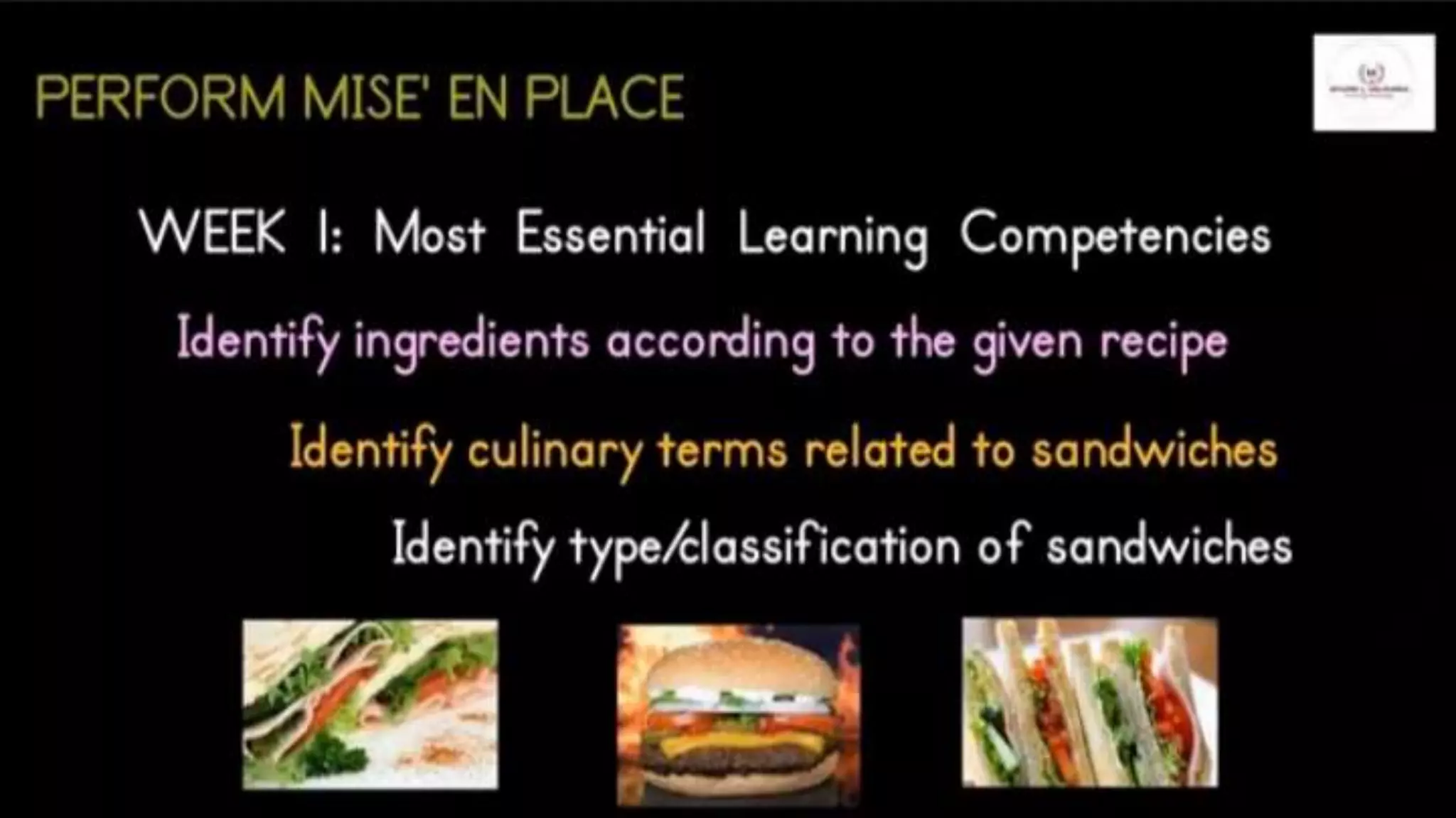 Prepare Sandwiches | PPTX