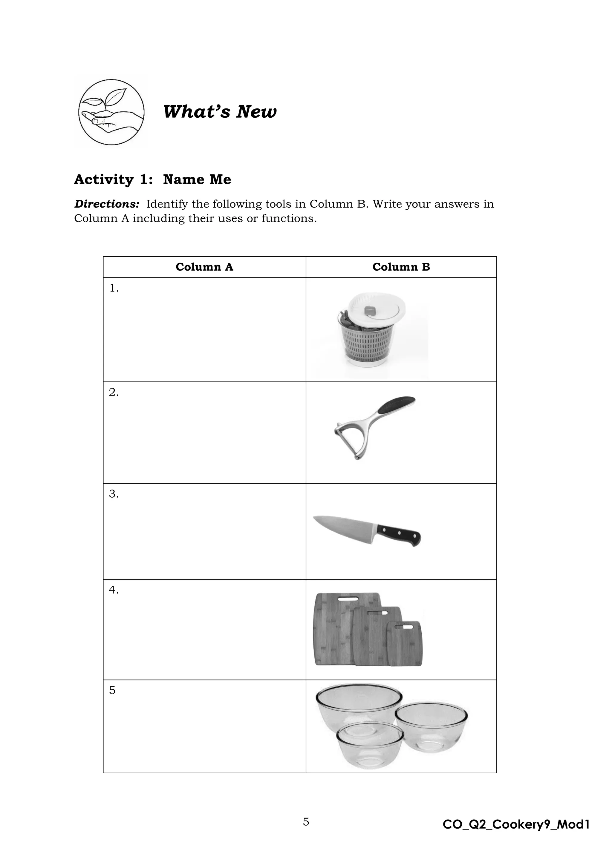 Cookery9 q2 mod1_lesson1-2_prepare_saladanddressing_v4 | PDF