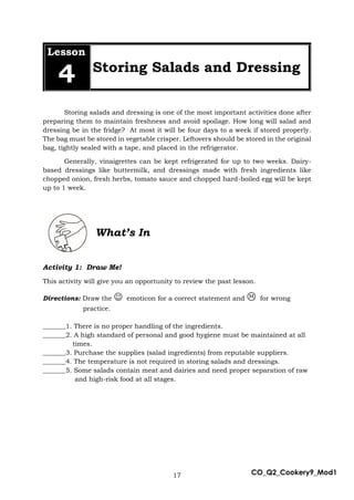 Cookery9 q2 mod1_lesson3-4_prepare_saladanddressing_v3 | PDF