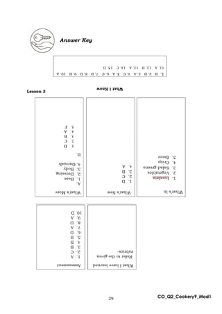 Cookery9 q2 mod1_lesson3-4_prepare_saladanddressing_v3 | PDF
