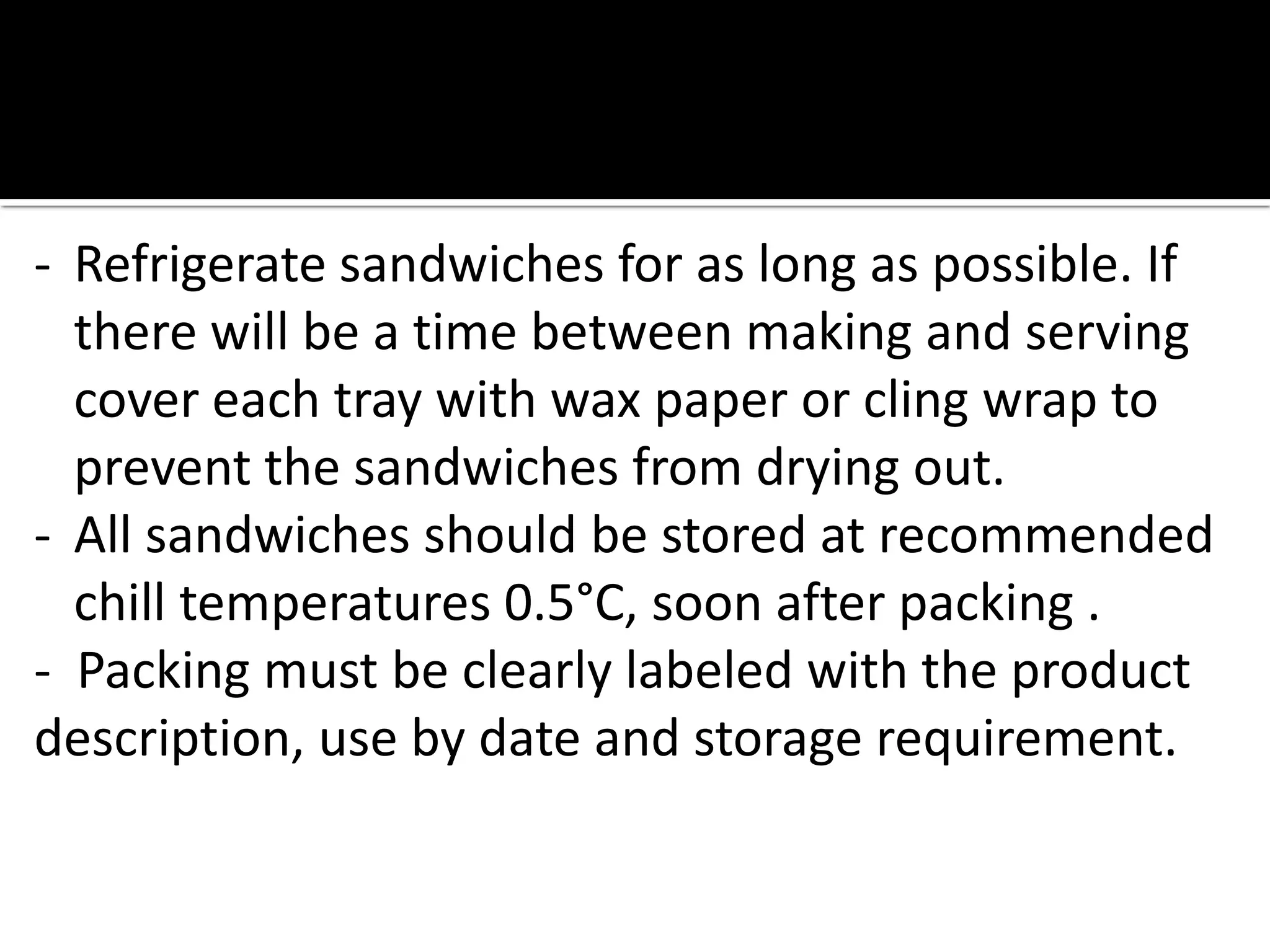 Cookery 9 SANDWICH | PPTX