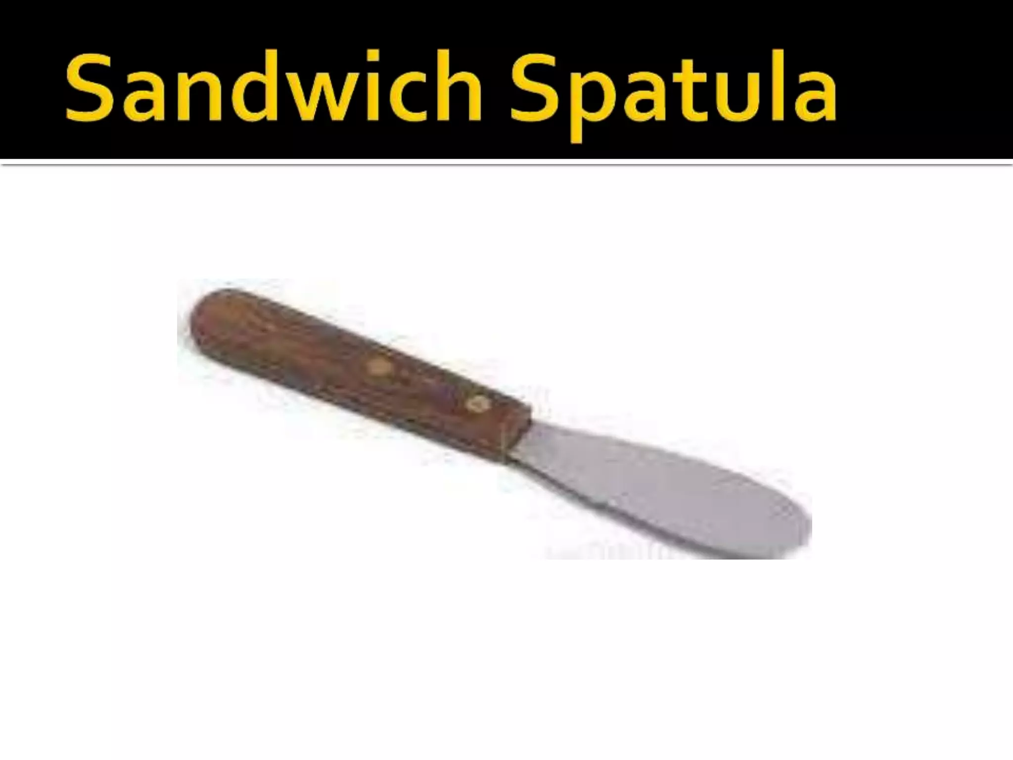 Cookery 9 SANDWICH | PPTX