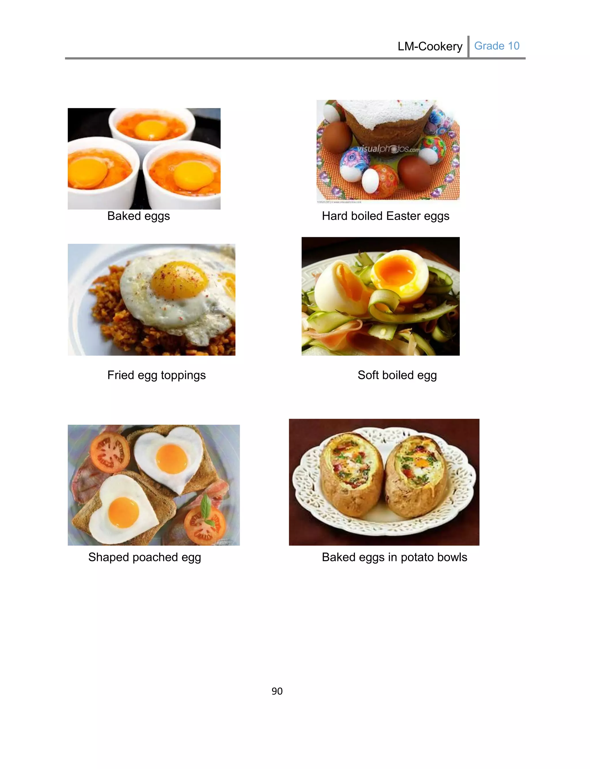 Learning Module Cookery Grade 10 | PDF