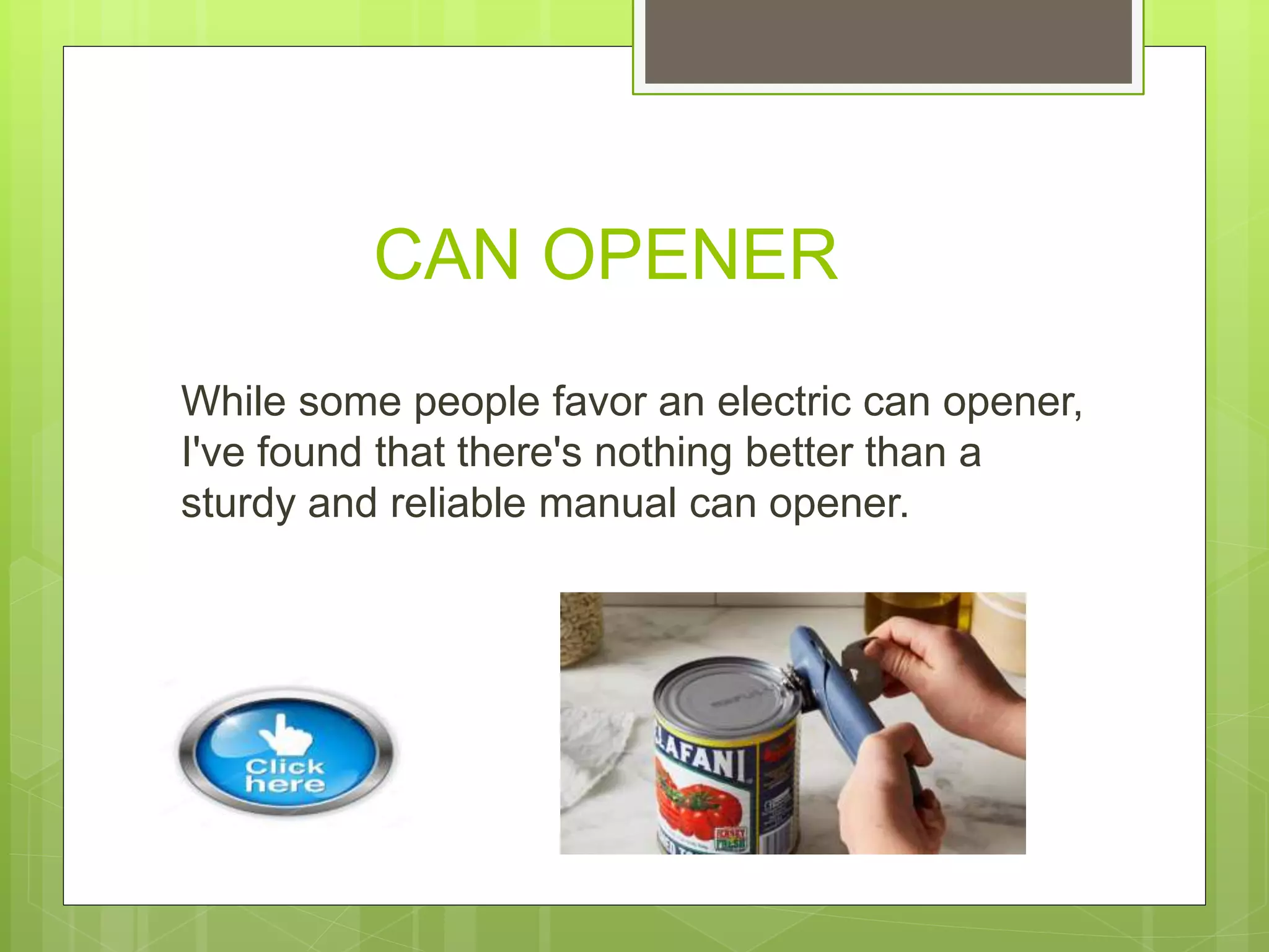 Cookery Grade 9 Tools and Equipment used | PPTX