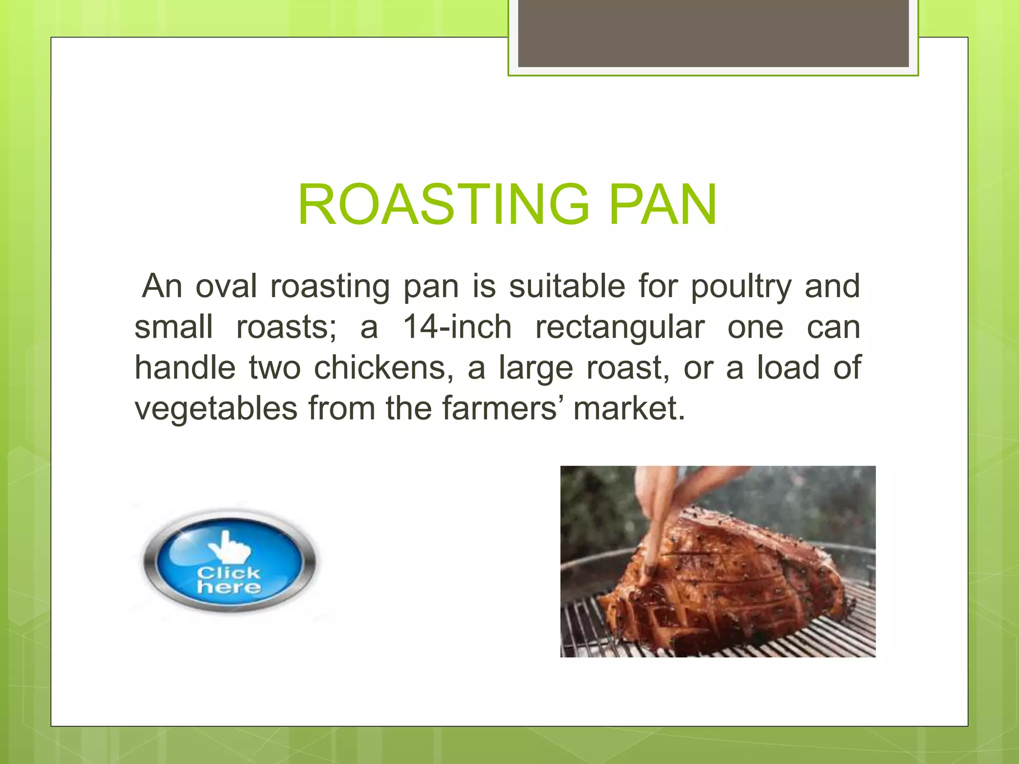 Cookery Grade 9 Tools and Equipment used | PPTX