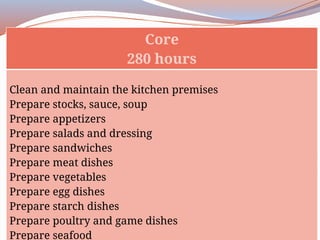 Cookery NCII Orientation WHAT IS COOKERY NC2 | PPTX