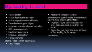 Cookery rules and preservation of nutrients | PPTX
