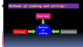 Cookery rules and preservation of nutrients | PPTX
