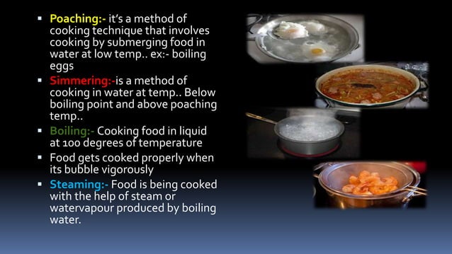 Cookery rules and preservation of nutrients | PPTX | Cooking | Food & Drink