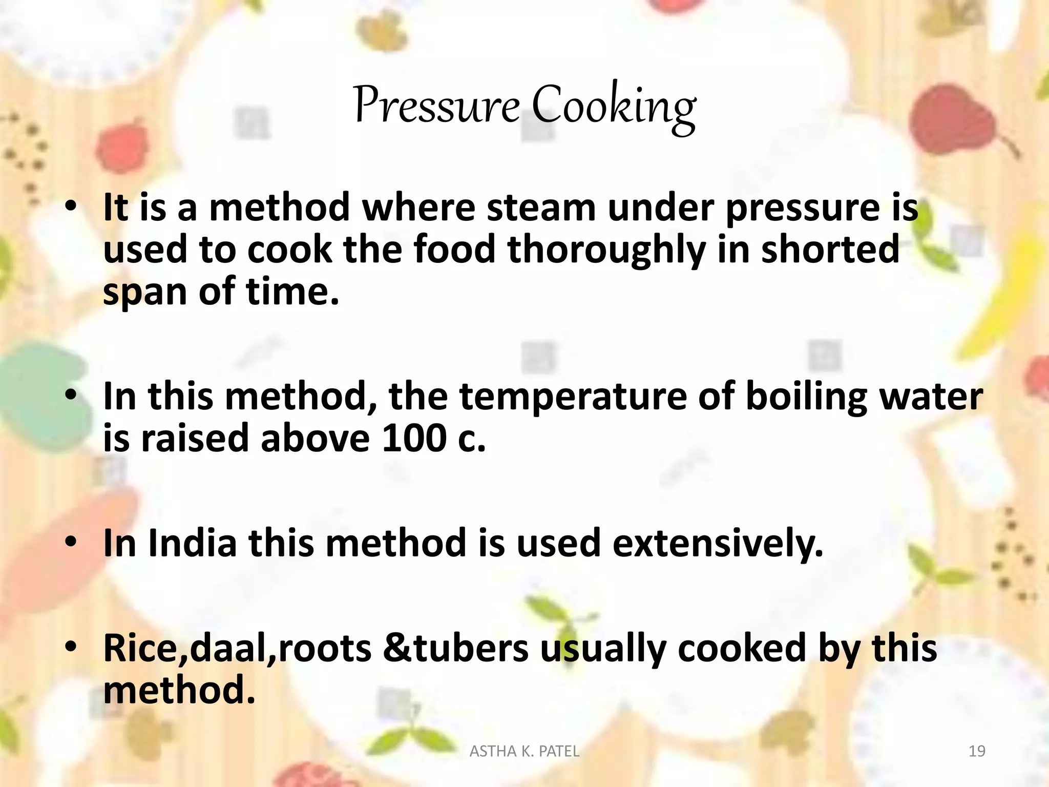 Methods of Cooking | PPTX