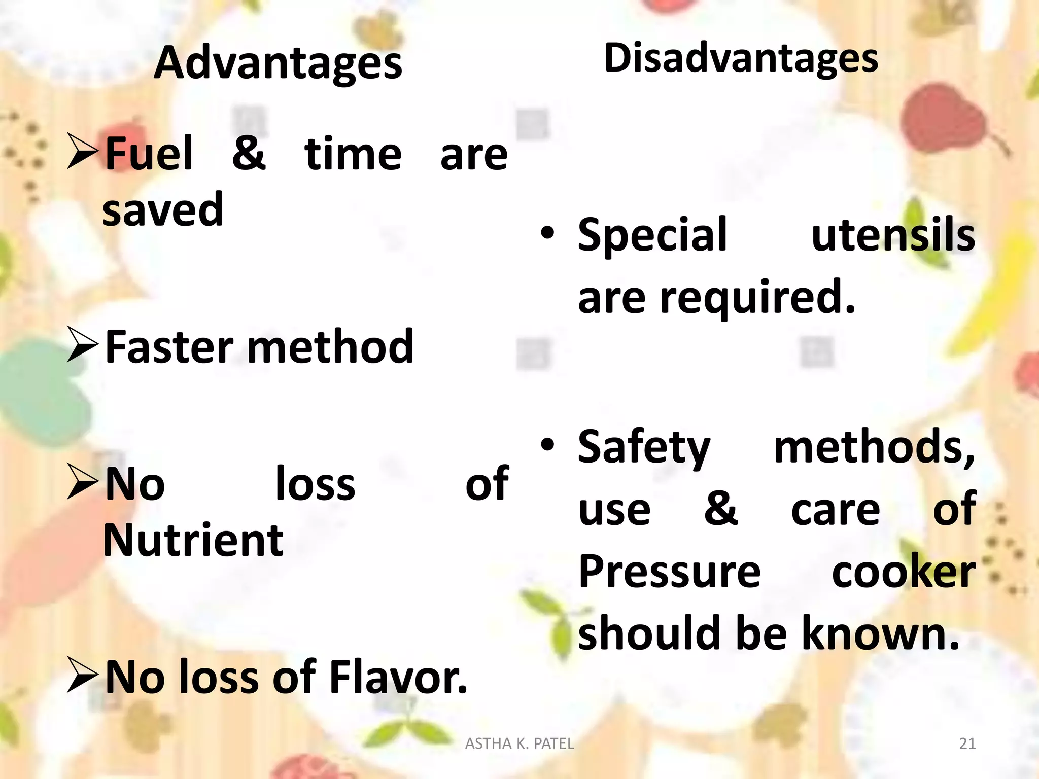 Methods of Cooking | PPTX