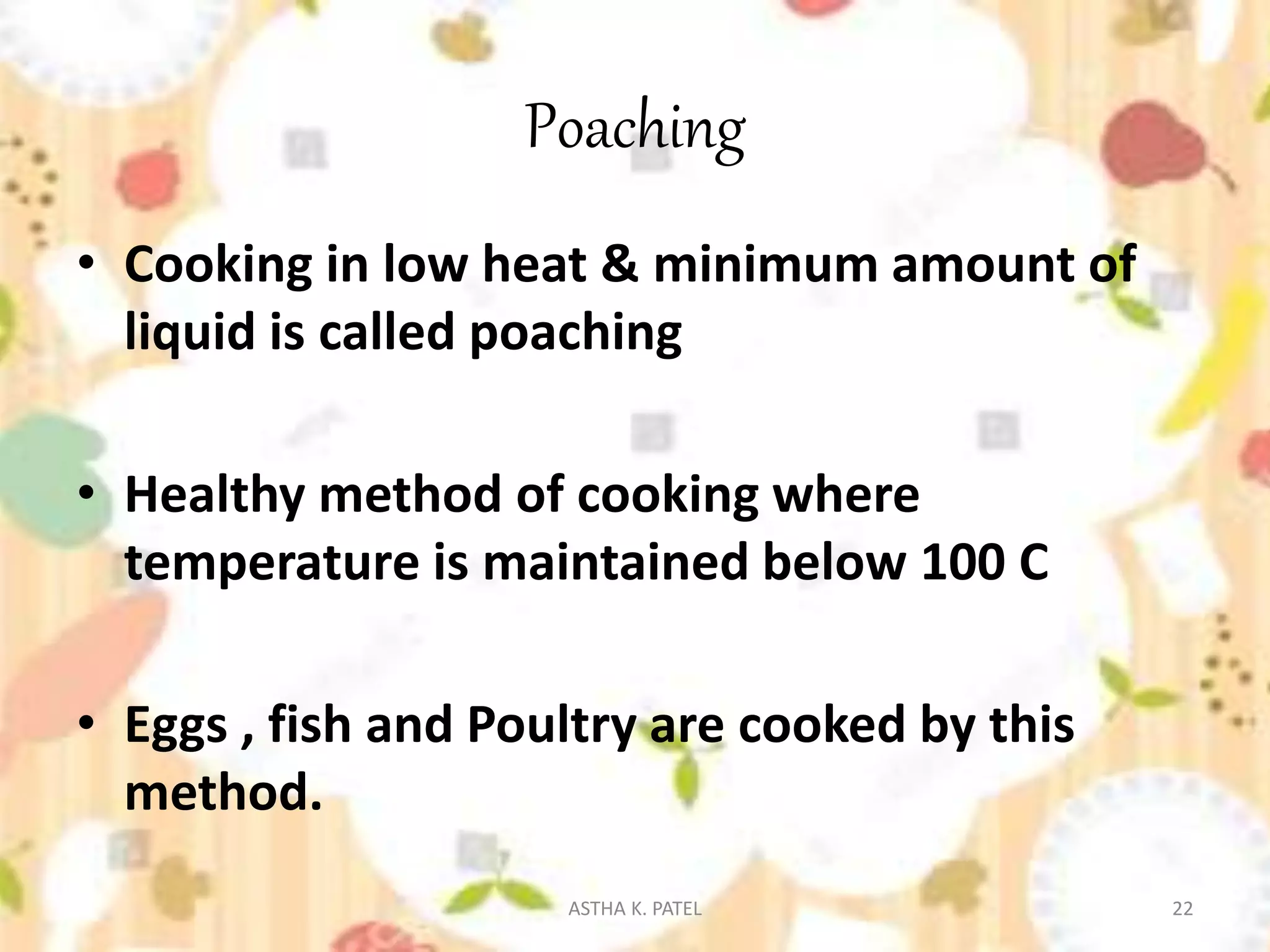 Methods of Cooking | PPTX